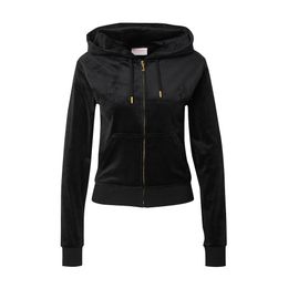 Juicy Couture Zip-Up Hoodie 'Dach Addison' female Black size XS