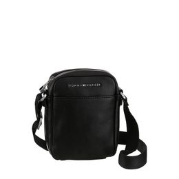 Umh&auml;ngetasche Tommy Hilfiger "TH CITY MINI REPORTER", Herren, Gr. B/H/T: 18cm x 23,5cm x 5,5cm, schwarz, Lederimitat, Taschen Umh&auml;ngetasche, im praktischem Format