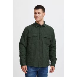 Kurzjacke Blend "BHJacket", Herren, Gr. XXL, deep forest, Web, 100% Baumwolle, unifarben, gerade normal, eng, Jacken Kurzjacke, Stilvolle &Uuml;bergangsjacke