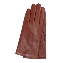 Gretchen Damen Lederhandschuhe "Women ́s Glove Pura"cognac, Gr. 7, unifarben, 100% Leder, Handschuhe, aus Lammnappa