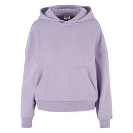 Kapuzenpullover Urban Classics "Urban Classics Damen Ladies Cozy Oversized Hoody", Damen, Gr. XXL, dustylila, 95% Baumwolle, 5% Elasthan, unifarben, loose fit, ohne Ausschnitt, Pullover Kapuzenpullover