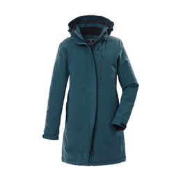 Parka Killtec "KOW 220 WMN PRK", Damen, Gr. 44, hellpetrol, Obermaterial: 100% Polyester;Futter: 100% Polyester;F&uuml;llung: 100% Polyester, Jacken Parka, Atmungsaktiver, wind- und wasserdichter Damen Funktionsparka