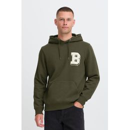Kapuzenpullover Blend "BHBader", Herren, Gr. L, forest night, Sweatware, 60% Baumwolle, 40% Polyester, unifarben, normal normal, ohne Ausschnitt, Pullover Kapuzenpullover, Stilvoller Hoodie mit Kapuze