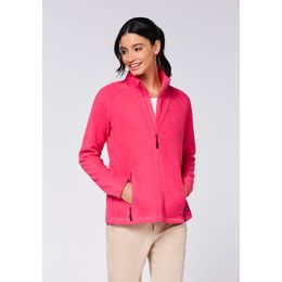 Fleecejacke Chiemsee, Damen, Gr. M (38), lila (raspberry), 100% Polyester, Jacken Fleecejacke