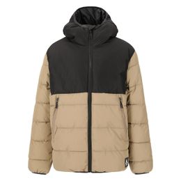 WHISTLER Jungen Outdoorjacke "Sareto"beige, anthrazit, Gr. 128, mehrfarbig, 100% Polyester, Jacken, mit wasserabweisender Membran und warmem Polster