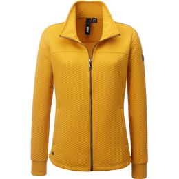 Fleecejacke LPO "CAMBLY II NEW WOMEN", Damen, Gr. 36 (S), gelb, 100% Polyester, mit Gummizug, Jacken Fleecejacke, mit Teddy-Fleece, auch in Gro&szlig;en Gr&ouml;&szlig;en erh&auml;ltlich
