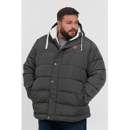 Winterjacke Blend "BHFrederic Big & Tall", Herren, Gr. 4XL, phantom grau, 100% Polyester, unifarben, regular fit normal, ohne Ausschnitt, weit, Jacken Winterjacke, Winterjacke mit tollen Details in gro&szlig;en Gr&ouml;&szlig;en