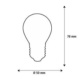 Segula LED Elegant Line E27 3W Golfball 2.700 K Filament dim
