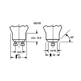 Sylvania LED-Leuchtmittel SUPERIA RETRO ES50 GU10 3,7 W 930 345lm 36&deg;