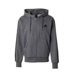 adidas Sportswear Athletic Zip-Up Hoodie male Grey size XL