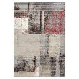 deco Rugs & Carpet Kurzflor-Teppich "Milano" in Grau/ Creme - 66% | Gr&ouml;&szlig;e 133x190 cm |