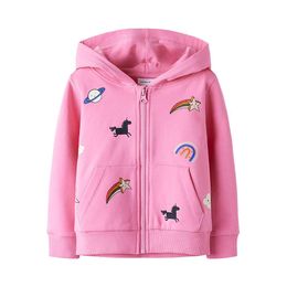 name it Sweatjacke in Rosa - 45% | Gr&ouml;&szlig;e 98 | Kinder-sweatshirts-jacken