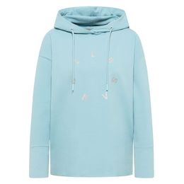 ELBSAND Hoodie "Daris" in Hellblau - 50% | Gr&ouml;&szlig;e S | Damen-sweatshirts-jacken