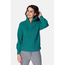 ASSUILI Kaschmir-Pullover in Gr&uuml;n - 70% | Gr&ouml;&szlig;e 36 | Damen-pullover-cardigans