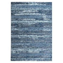 deco Rugs & Carpet Kurzflor-Teppich "Double" in Blau - 62% | Gr&ouml;&szlig;e 133x190 cm |