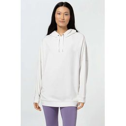 super.natural Hoodie "Feel Good" in Wei&szlig; - 77% | Gr&ouml;&szlig;e M | Damen-sweatshirts-jacken