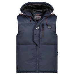 Geographical Norway Steppweste "Vetincelle" in Dunkelblau - 72% | Gr&ouml;&szlig;e S | Herren-outdoorjacken
