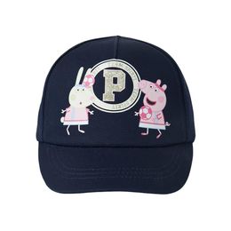 name it Cap "Meri Peppa Pig" in Dunkelblau - 36% | Gr&ouml;&szlig;e 46/47 cm | Baby-caps-huete