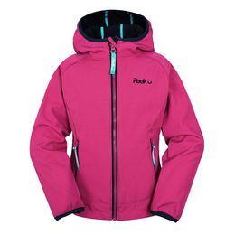 Peek U Softshelljacke "Savana" in Pink - 57% | Gr&ouml;&szlig;e 98 | Kinder-outdoor-jacken