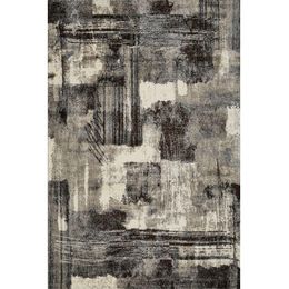 deco Rugs & Carpet Kurzflor-Teppich "Milano" in Grau/ Creme - 66% | Gr&ouml;&szlig;e 160x230 cm |