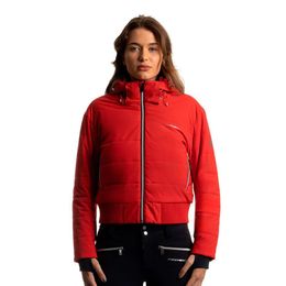 Fischer Ski-/ Snowboardjacke in Rot - 61% | Gr&ouml;&szlig;e XS | Damen-outdoorjacken