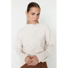 Trendyol Pullover in Creme - 52% | Gr&ouml;&szlig;e M | Damen-pullover-cardigans