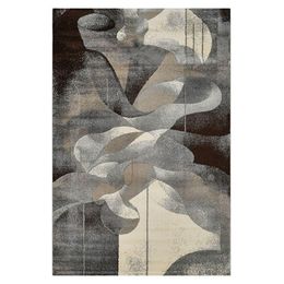 deco Rugs & Carpet Kurzflor-Teppich "Milano" in Grau/ Creme - 63% | Gr&ouml;&szlig;e 160x230 cm |