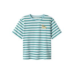 name it Shirt "Jellan" in T&uuml;rkis/ Gr&uuml;n/ Wei&szlig; - 34% | Gr&ouml;&szlig;e 104 | Kinder-oberteile