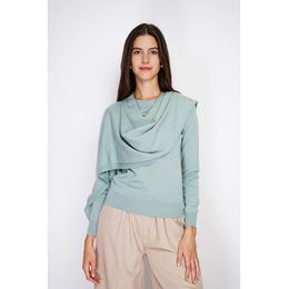 William de Faye Pullover in T&uuml;rkis - 75% | Gr&ouml;&szlig;e 42 | Damen-pullover-cardigans