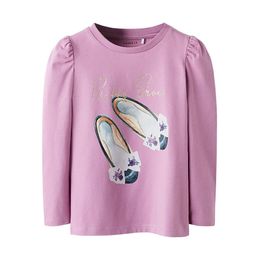name it Longsleeve "Sanna" in Rosa - 37% | Gr&ouml;&szlig;e 104 | Kinder-oberteile