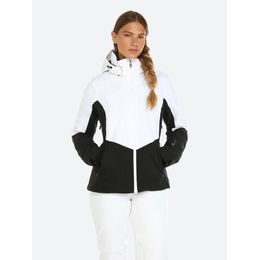 Fischer Ski-/ Snowboardjacke "Stella" in Wei&szlig;/ Schwarz - 49% | Gr&ouml;&szlig;e S | Damen-outdoorjacken