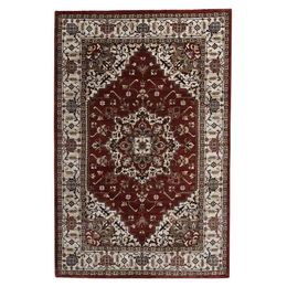 deco Rugs & Carpet Kurzflor-Teppich "Bazar" in Rot - 63% | Gr&ouml;&szlig;e 140x200 cm |