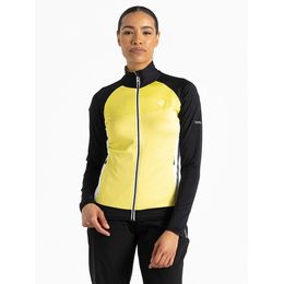 Dare 2b Trainingsjacke "Elation II" in Gelb/ Schwarz - 79% | Gr&ouml;&szlig;e 36 | Damen-outdoorjacken