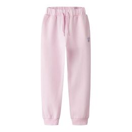 name it Sweathose "Fofina" in Rosa - 44% | Gr&ouml;&szlig;e 146 | Kinderhosen