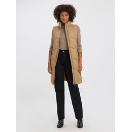 V&eacute;ro Moda Vero Moda Steppweste "Uppsala" in Beige - 46% | Gr&ouml;&szlig;e XS | Damenjacken