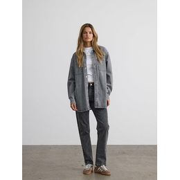 Noisy may Jeansjacke in Grau - 37% | Gr&ouml;&szlig;e XL | Damenjacken