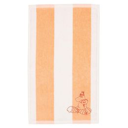 Moomin G&auml;stehandtuch ''Snorkm'' in Wei&szlig;/ Orange - (L)50 x (B)30 cm - 14% | Badtextilien