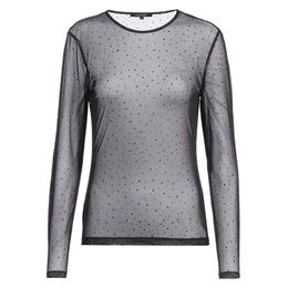 Herrlicher Longsleeve in Schwarz - 69% | Gr&ouml;&szlig;e M | Damen-tops