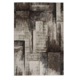 deco Rugs & Carpet Kurzflor-Teppich "Double" in Braun - 64% | Gr&ouml;&szlig;e 133x190 cm |