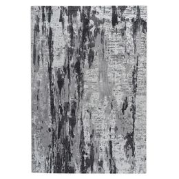 deco Rugs & Carpet Kurzflor-Teppich "Double" in Grau - 61% | Gr&ouml;&szlig;e 133x190 cm |