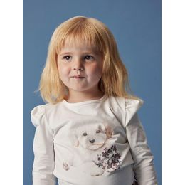 name it Longsleeve in Wei&szlig; - 50% | Gr&ouml;&szlig;e 104 | Kinder-longsleeves