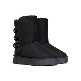 BLACKFIELD Winterstiefel "Gena" in Schwarz - 78% | Gr&ouml;&szlig;e 38 | Damen-stiefel