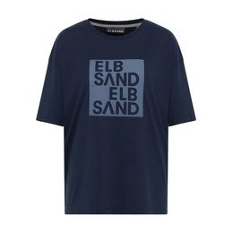 ELBSAND Shirt "Monja" in Dunkelblau - 45% | Gr&ouml;&szlig;e S | Damen-tops