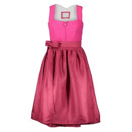 Alpenfee Dirndl ''Milly'' in Pink/ Rot - 59% | Gr&ouml;&szlig;e 38 | Damen-dirndl