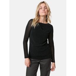 Taifun Longsleeve in Schwarz - 72% | Gr&ouml;&szlig;e 40 | Damen-tops