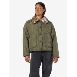 Noisy may Steppjacke in Khaki - 40% | Gr&ouml;&szlig;e L | Damenjacken