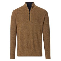 Casamoda Pullover in Hellbraun/ Hellbraun - 60% | Gr&ouml;&szlig;e S | Herren-plussize