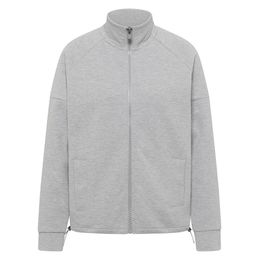 ELBSAND Sweatjacke "Lona" in Grau - 48% | Gr&ouml;&szlig;e S | Damen-sweatshirts-jacken