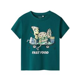 name it Shirt in Dunkelgr&uuml;n - 41% | Gr&ouml;&szlig;e 104 | Kinder-oberteile