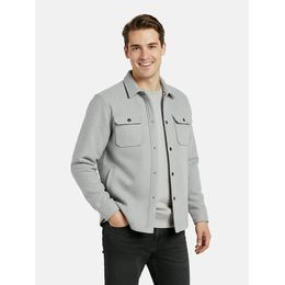Cars Jeans Hemdjacke "Mitzel" in Grau - 31% | Gr&ouml;&szlig;e XL | Herren-plussize
